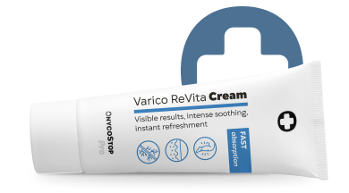 Varico ReVita Cream | Špičkové domácí řešení pro křečové žíly